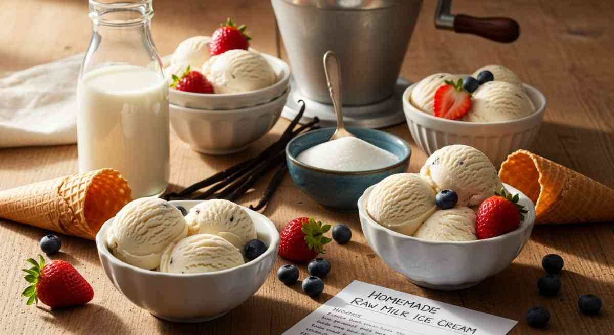5 Proven Steps How to Make Ice Cream from Raw Milk at Home Easily