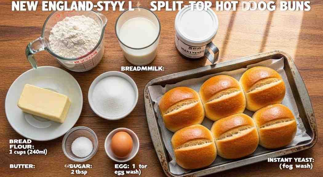 Easy Bread Maker Hot Dog Buns Recipe